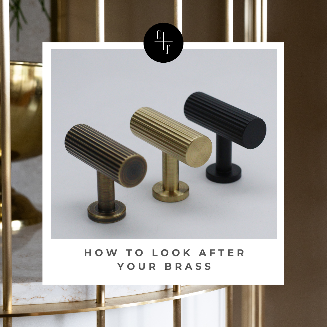 How to look after your brass hardware – Clemo + Finch
